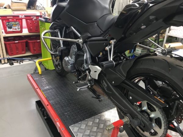 Kawasaki Z650 Rear Slider Kit Model 2017 Protection Cage