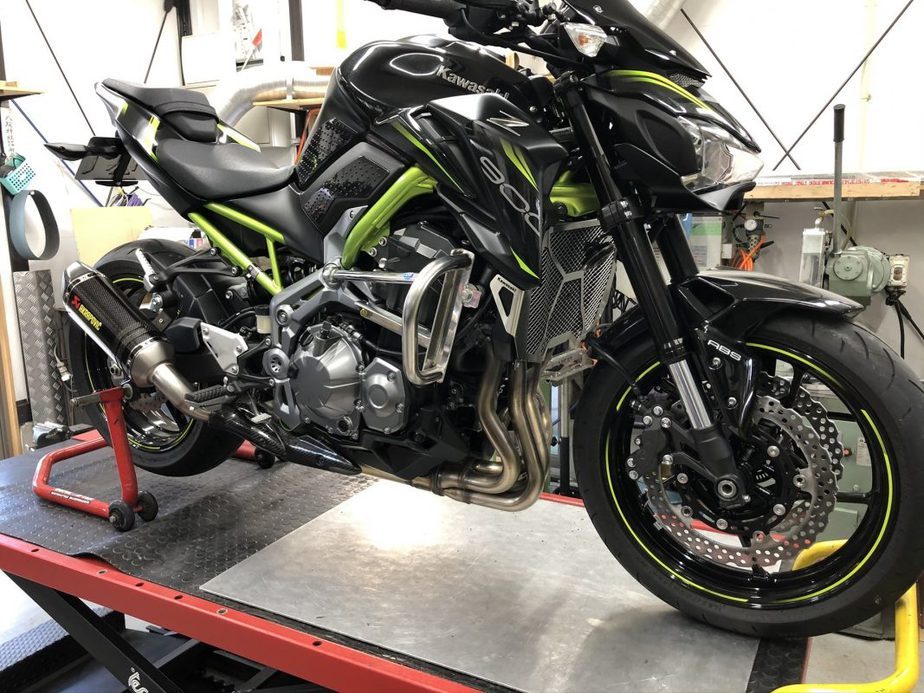 Kawasaki Z900 SSB Rear Slider Kit Kit Protection cage